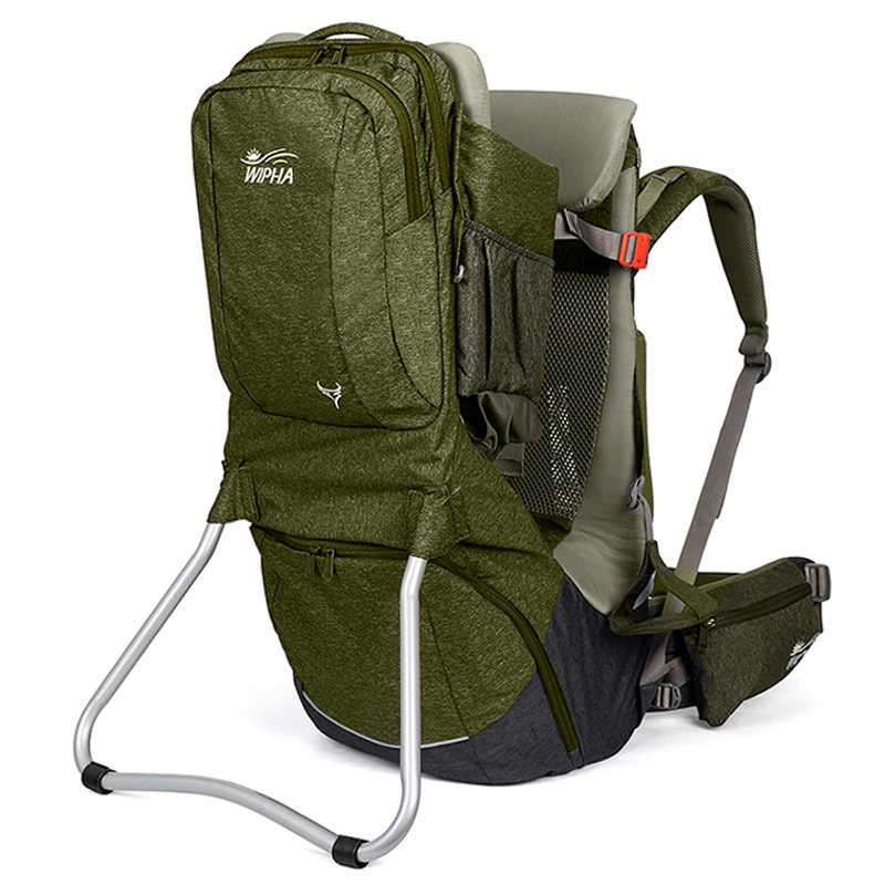 Premium Backpack Hiking Baby Carrier - YAK II - Wipha Frame Backpack ...